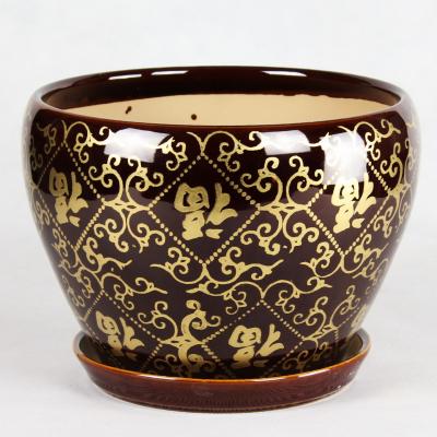 Cina Pottine di ceramica facili da pulire per succulenti e cactus Di varie dimensioni disponibili in vendita