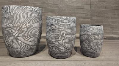 China Planta de argila de fibra personalizada estilo moderno e resistente ao gelo à venda