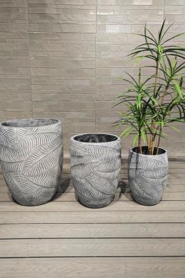 중국 맞춤형 섬유 점토 플랜터 현대 스타일 및 얼음 저항성 판매용