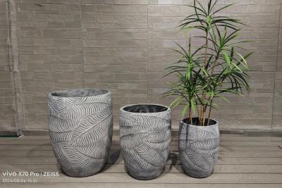 중국 맞춤형 섬유 점토 플랜터 현대 스타일 및 얼음 저항성 판매용