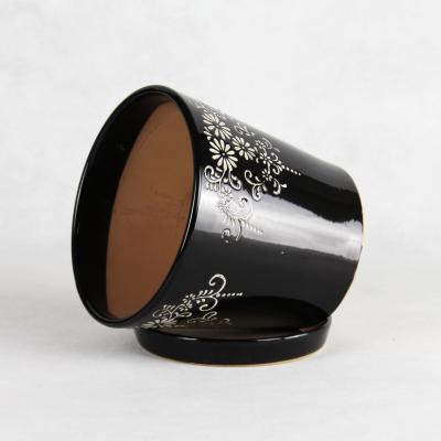 Cina Pottine di ceramica personalizzabili per il giardinaggio in diversi colori in vendita