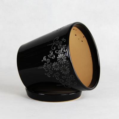 Cina Pottine di ceramica personalizzabili per il giardinaggio in diversi colori in vendita