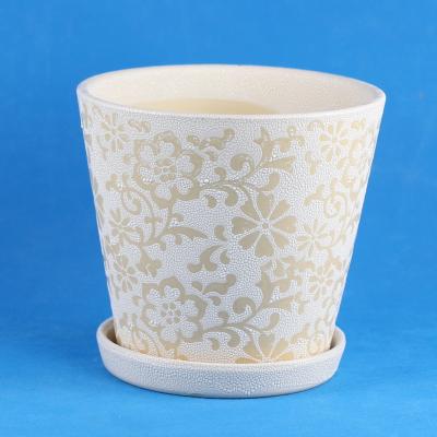 Cina Pottine di ceramica personalizzabili per il giardinaggio in diversi colori in vendita