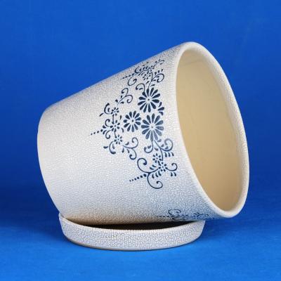 Cina Pottine di ceramica personalizzabili per il giardinaggio in diversi colori in vendita