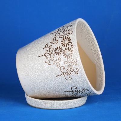 Cina Pottine di ceramica personalizzabili per il giardinaggio in diversi colori in vendita