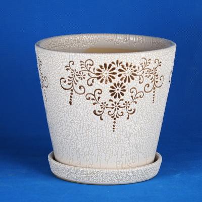 Cina Pottine di ceramica personalizzabili per il giardinaggio in diversi colori in vendita