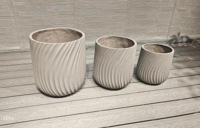 China Plantação de fibra de argila redonda elegante para aquecedores e queimadores de acampamento de churrasco à venda