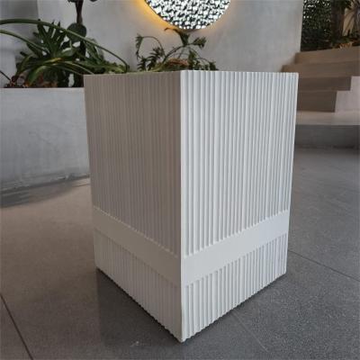 China Características resistentes à geada Fibra de argila Plantação de escultura à mão Finalização para construção leve à venda