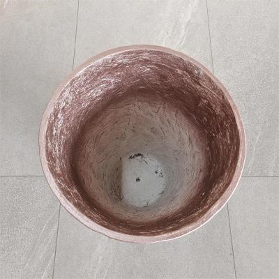 中国 現代の丸い繊維セメントポット 現代の耐久性 庭のために 販売のため