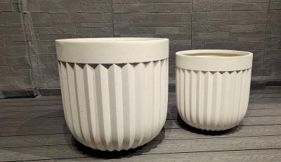 China Plantador de fibra de argila de longa duração para o exterior à prova d'água e à prova de fogo à venda