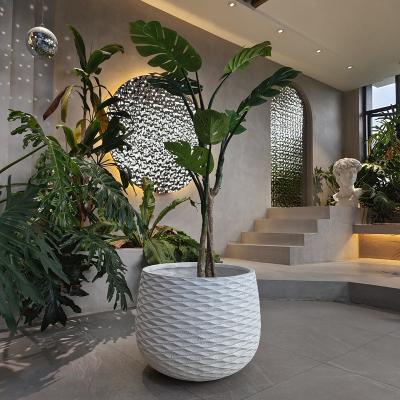 China Versletenheidsbestendige kunststofkleiplanters voor woonkamer en kantoorruimte for sale