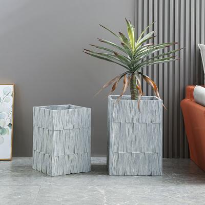 China Een prachtige tuin met onze duurzame kleivezelplanters D440*390MM for sale