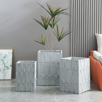 Cina Giardino incredibile con le nostre piantatrici in argilla in fibra durevole D440*390MM in vendita