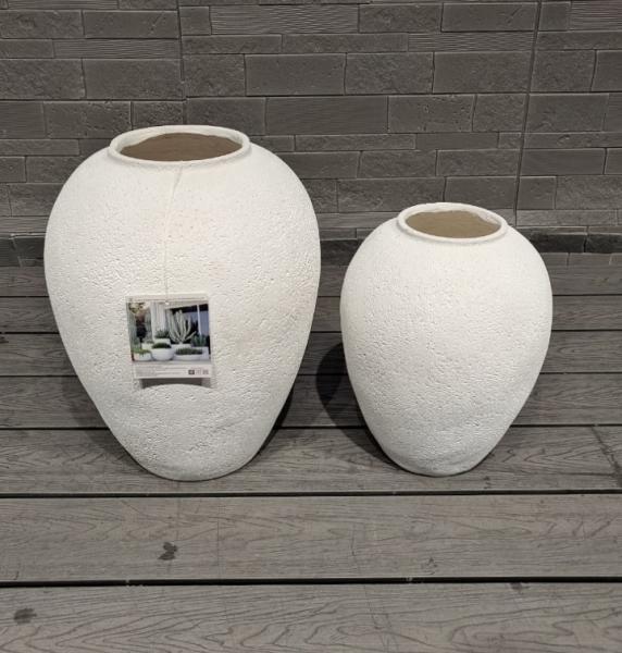 Indoor Decoration Essential Fiberclay Planter For Charcoal Oven / Warmer Camping Burners Heater / Barbecue Durable And Modern