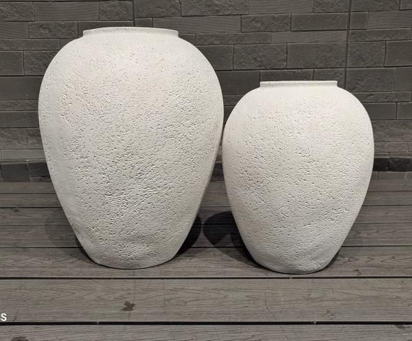 Indoor Decoration Essential Fiberclay Planter For Charcoal Oven / Warmer Camping Burners Heater / Barbecue Durable And Modern