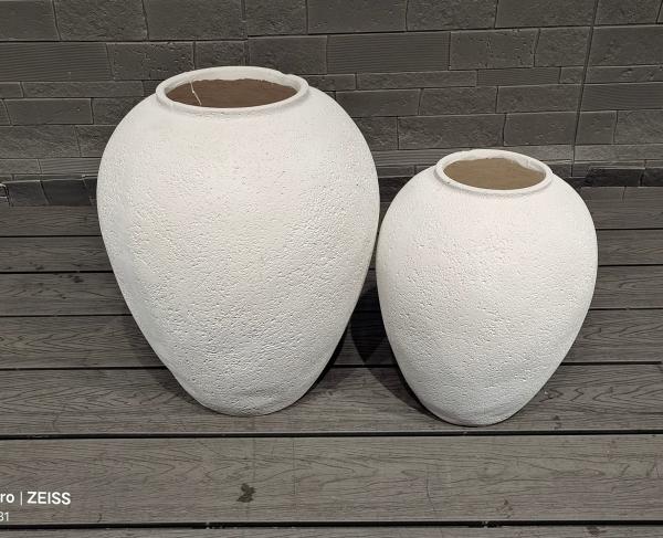 Indoor Decoration Essential Fiberclay Planter For Charcoal Oven / Warmer Camping Burners Heater / Barbecue Durable And Modern