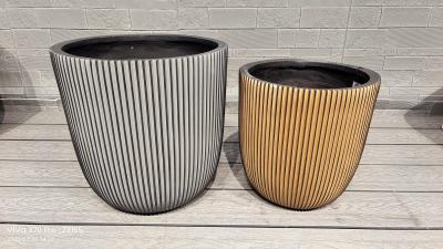 China Caldeiras de acampamento aquecedoras de fibra de cimento pote para buracos de drenagem for sale