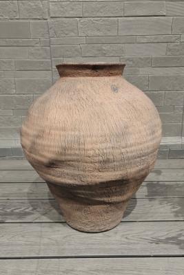 Cina Fioriera moderna ed elegante in fibra di argilla con caratteristiche antigelo e superficie strutturata in vendita