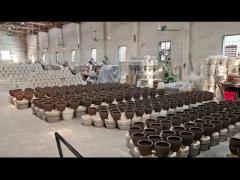 Adicione um toque de elegância às suas plantas com nossos belos vasos de cerâmica de vários desenhos disponíveis