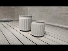Hand Carve Fiber Cement Pot Used for Charcoal Oven Camping Burners Heater