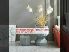 Direct Factory Providing Fiber Clay Planters Fibre clay Flower Pots