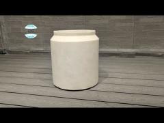 Warmer Camping Burners Heater Fiber Cement Pot for and Drainage Holes