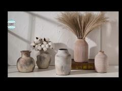 Drainage Holes in Round Fiber Cement Pot A Must-Have for Plant Lovers