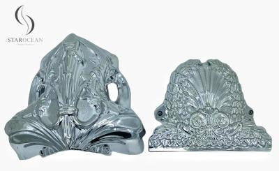 China Silberplattierte hochfeste Metallschatzzubehör für Bestattungsstücke18# zu verkaufen