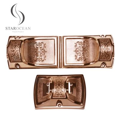 China Bronze PP Recyclingmaterial Sarg Ecke Begräbniszubehör Bronze 8# B zu verkaufen