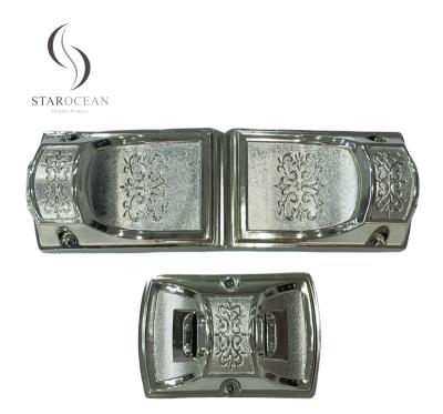 China Silberne Einfachgestaltete Sattel-Ecke mit Metallstange Set Sattelgriff Großhandel 8#S zu verkaufen