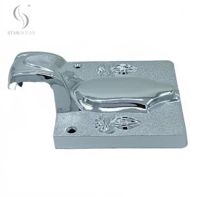 China Silver Plastic Stationary Handle Casket Corner American Style Wholessale In Set 2# S for sale