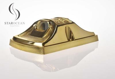 China GOLD PP Reciclado de plástico Metal Rod Coffin Wrap Handle, Retro Coffin Handle 8# à venda