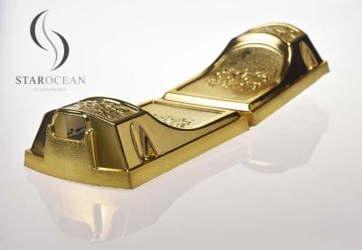 China GOLD PP Reciclado de plástico Metal Rod Coffin Wrap Handle, Retro Coffin Handle 8# à venda