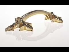 Goud Begrafenis PP Recycle Plastic Kist Handle Ornamentale Lifting Gewicht 50kg P9001