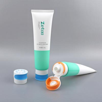 China ABL Refillable Toothpaste Container 35ml - 110ml Empty Toothpaste Containers With Flip Top Caps for sale