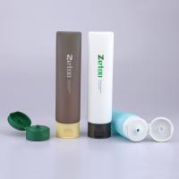 China Soft Touch Empty Makeup Bottle 120ml PE Plastic Bottles with Flip Top Cap for sale