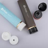 China PE Cosmetic Empty Bottle 120ml Soft Touch Flip Top Cap Customizable for sale