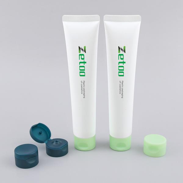 Quality 20ml - 60ml Cosmetic Squeeze White Tubes Plastic Tubes For Cosmetics for sale