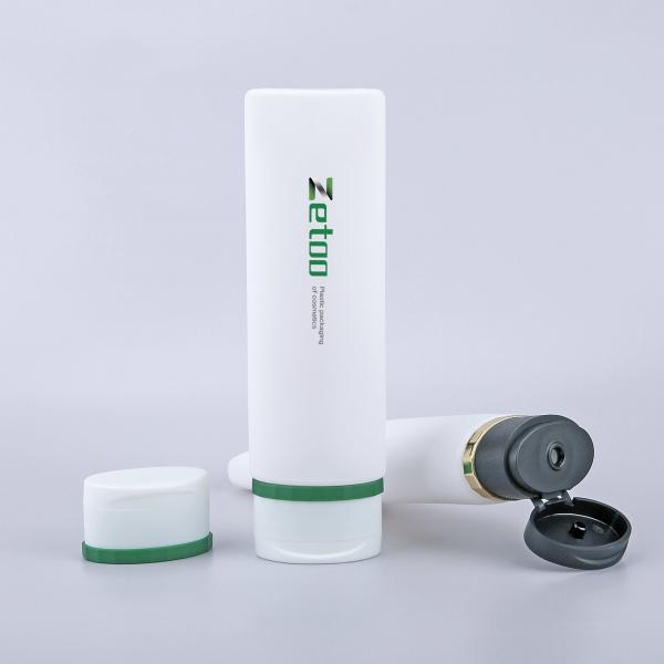 Quality 120ml Custom Printed Cosmetic Bottles Oval Plastic Bottles For Cosmetics for sale