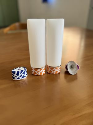 China Soft Touch Customized Cosmetic Bottle 120ml PE Cosmetic Bottle Oval With Center Dispensing Cap for sale