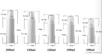 China Custom PET Plastic Bottles 100ml to 200ml with Pump for Cosmetics for sale