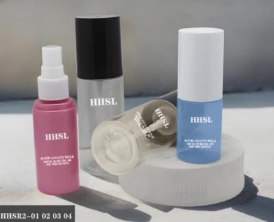 China Customized Plastic Lotion Spray Bottles 30-80ml PET Bottle for sale