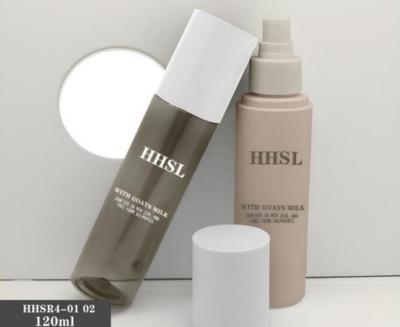 China Customized Plastic Lotion Spray Bottles 120ml PET Bottle for sale