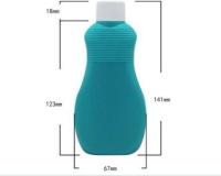 China Customized 150ml PET Plastic Home Cleaning Bottle with PP Pump for Cosmetics for sale