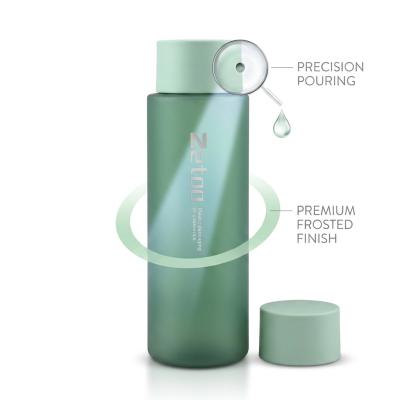 China 150ml IML Labeled PE Lotion Bottle 48mm Two Color Matt Cap Full Color Label For Branded Skincare Custom OEM for sale