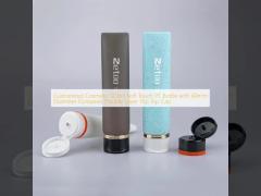 Soft Touch Plastic Cosmetic Bottle Customized Makeup Empty Bottle 120ml