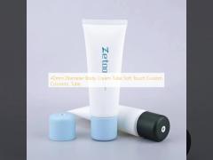40mm Diameter Body Cream Tube Soft Touch Custom Cosmetic Tube