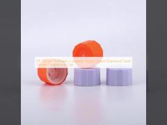 PP 35mm Diameter Cosmetic Fash Wash Twist Center Dispensing Cap
