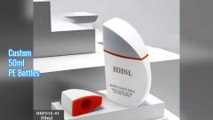 50ml PE Sunscreen Bottle Pump Customization