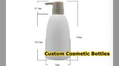 Custom PE Bottles With Pump For Cosmetics